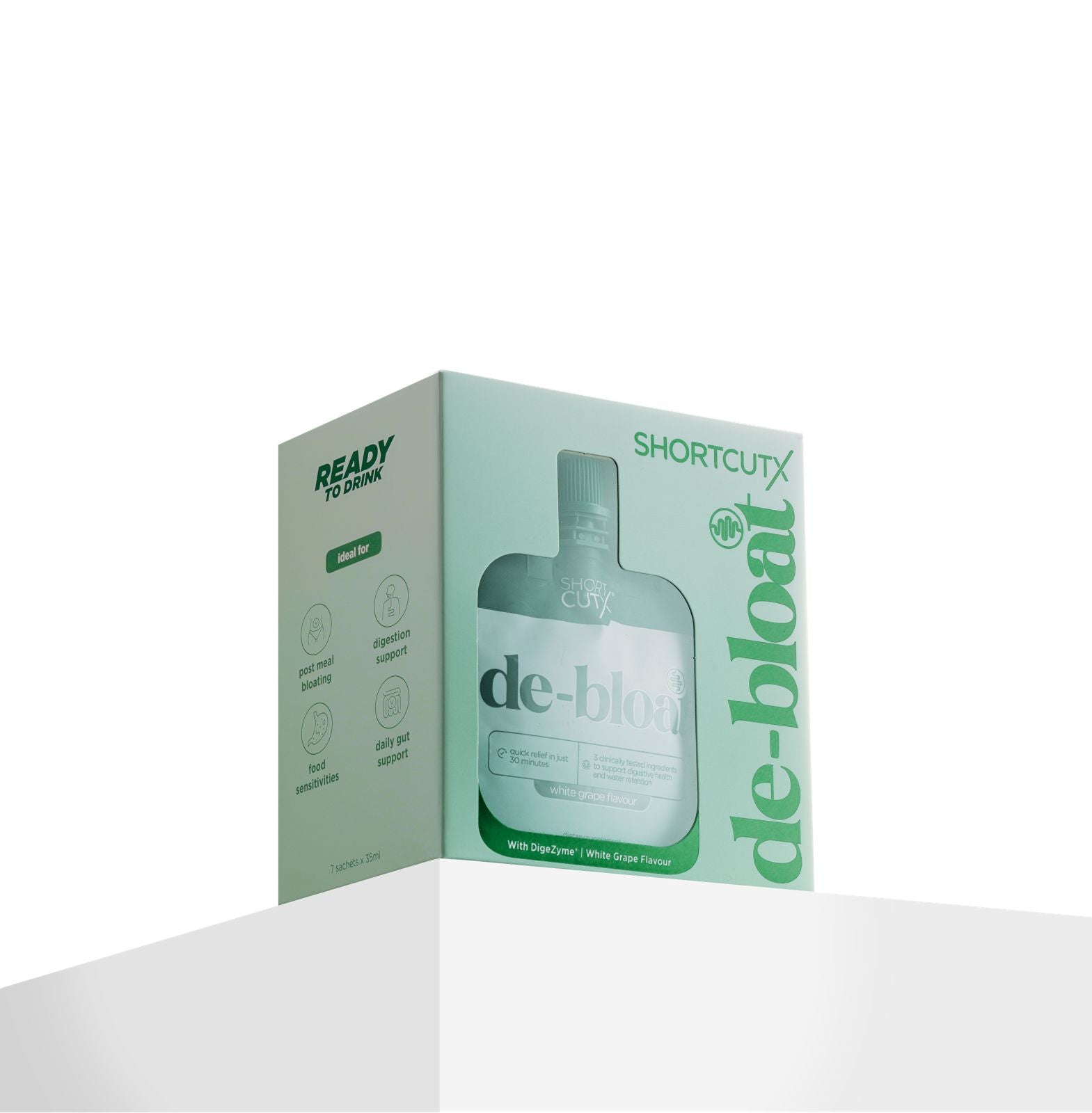 Shortcutx De-bloat : Advanced Digestive Bloating Relief